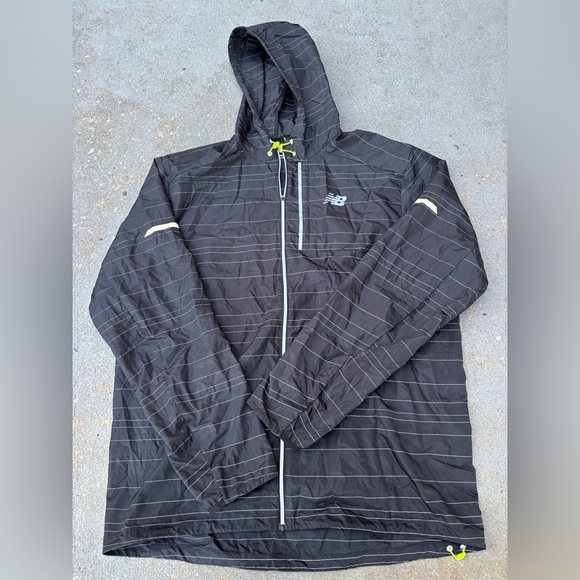 New Balance | Jackets & Coats | New Balance Mens Running Black ...